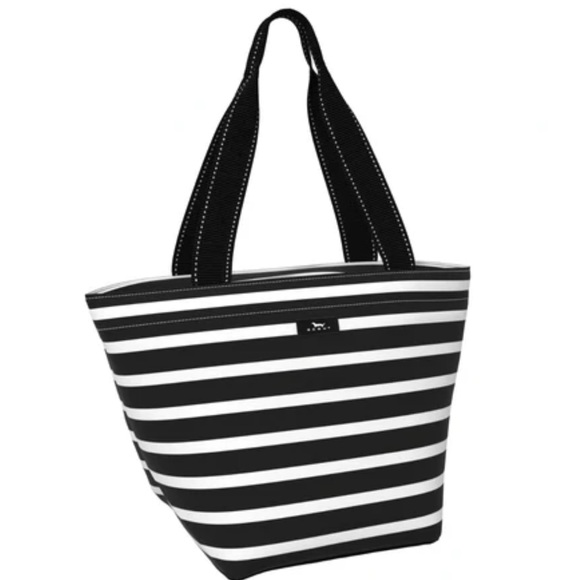 Scout | Bags | Nwtscout Large Black And White Stripe Weekender Bag ...